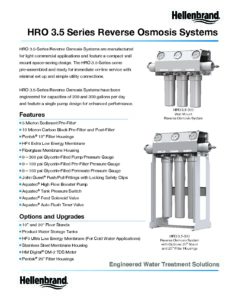 Hellenbrand_HRO_3.5_Reverse_Osmosis_Brochure - Hellenbrand