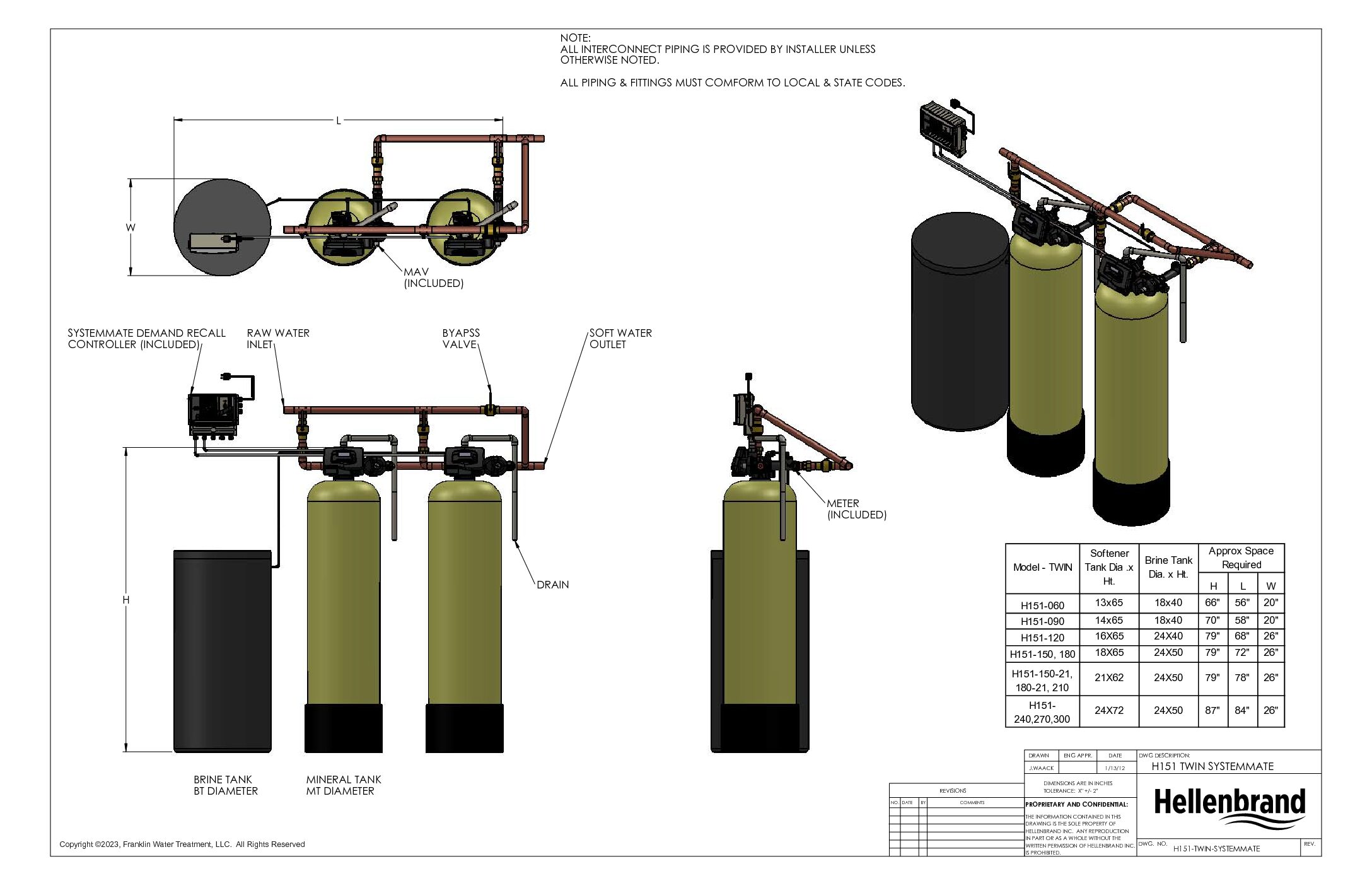 Water Softener Piping Diagram How Softeners Work | Water Softener